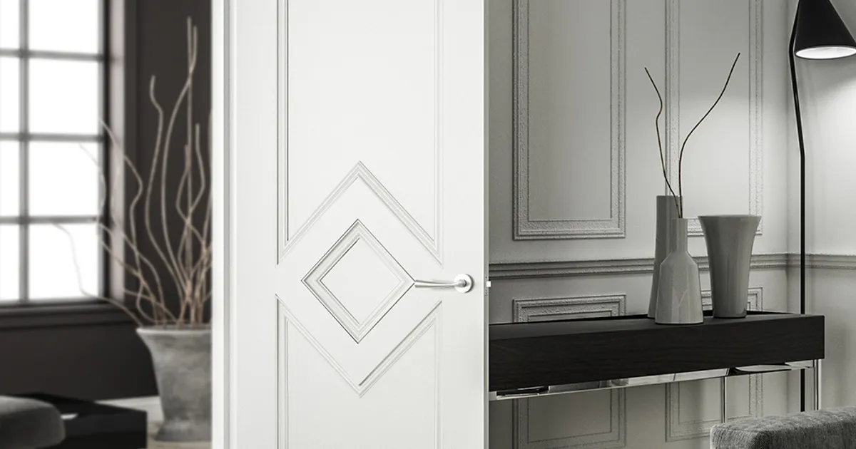 Shawfield Timber | Ascot White Primed Internal Door