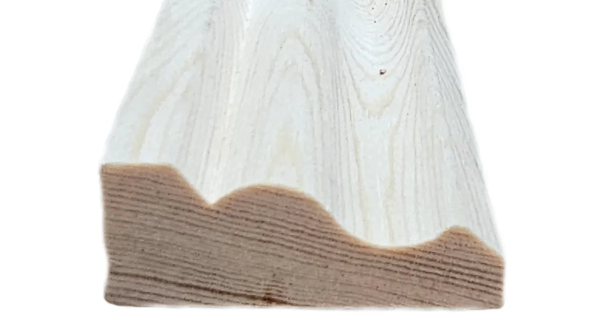 Shawfield Timber | Dressed Redwood Pine OG Barrel Moulding | Scotland