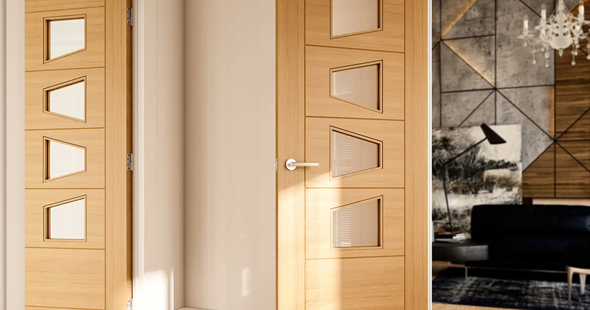 Shawfield Timber | Seville Prefinished Oak Glazed 4L Slanted Internal…