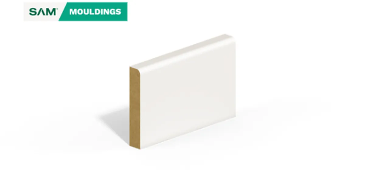 Shawfield Timber | White Primed MDF R1A Skirting | Scotland